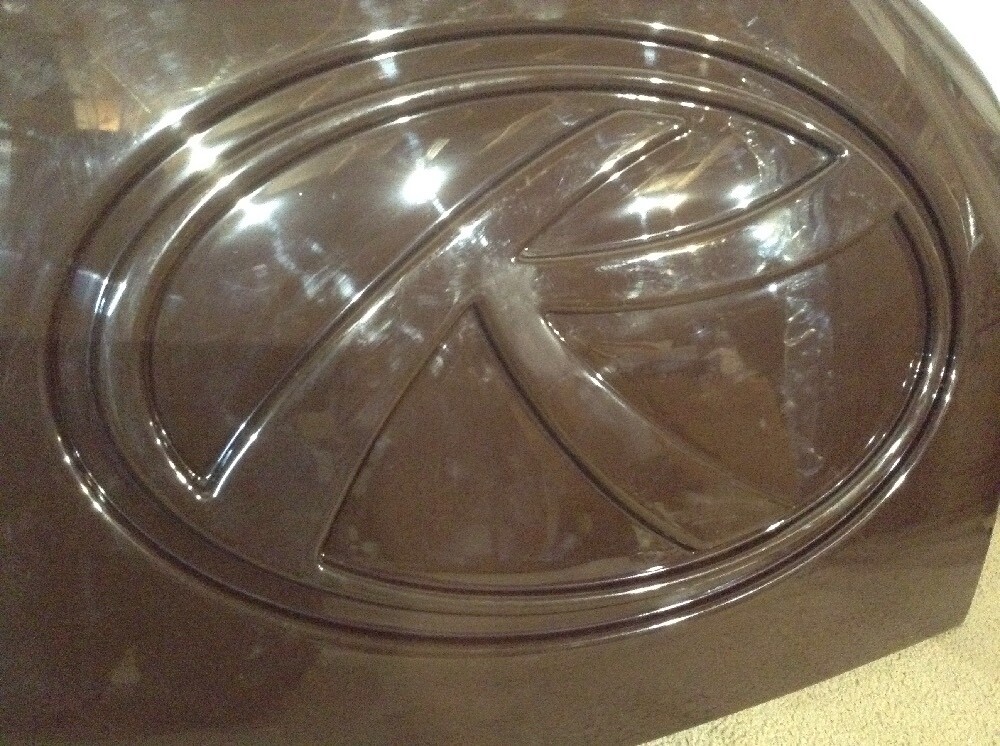 KEYSTONE LAREDO RV 5th WHEEL TS103622LPBR FRONT NOSE CAP BROWN SCRATCH ...