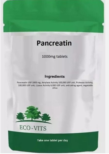 Pancreatin 1000mg Tablets – Digestive Support & Enzyme Formula ...
