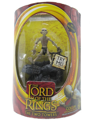 Lord of the Rings Gollum Action Figure with Electronic Sound Base Toy ...