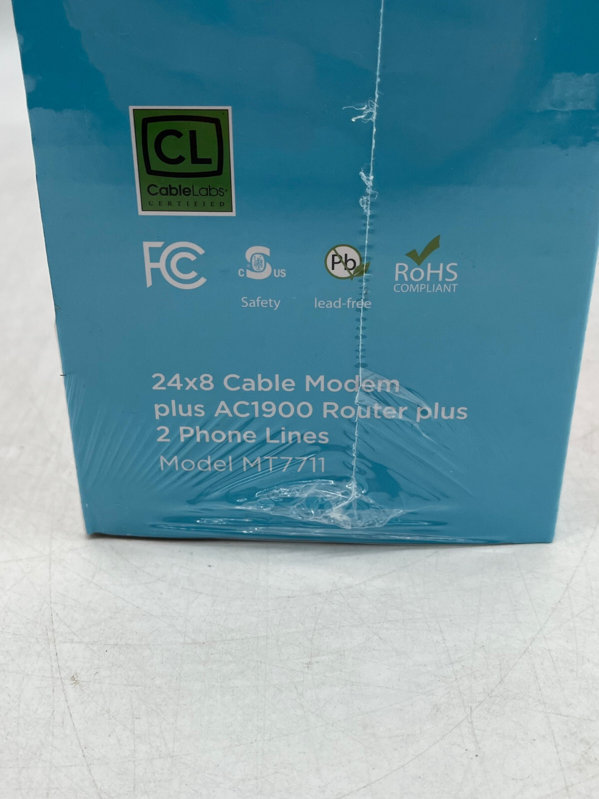 Motorola MT7711 Cable Modem and AC1900 Dual Band Wi-Fi Gigabit Router 2 ...