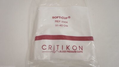 Critikon 2504 Soft-Cuf Blood Pressure Cuff 31-40cm Large Adult | eBay