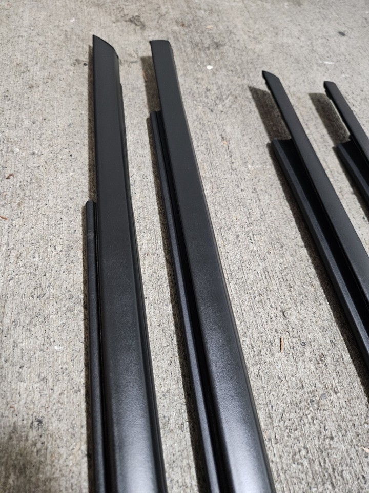 11-23 DODGE CHARGER WINDOW TRIM BLACK SWEEP BELT FELT MOLDING OEM SRT R ...