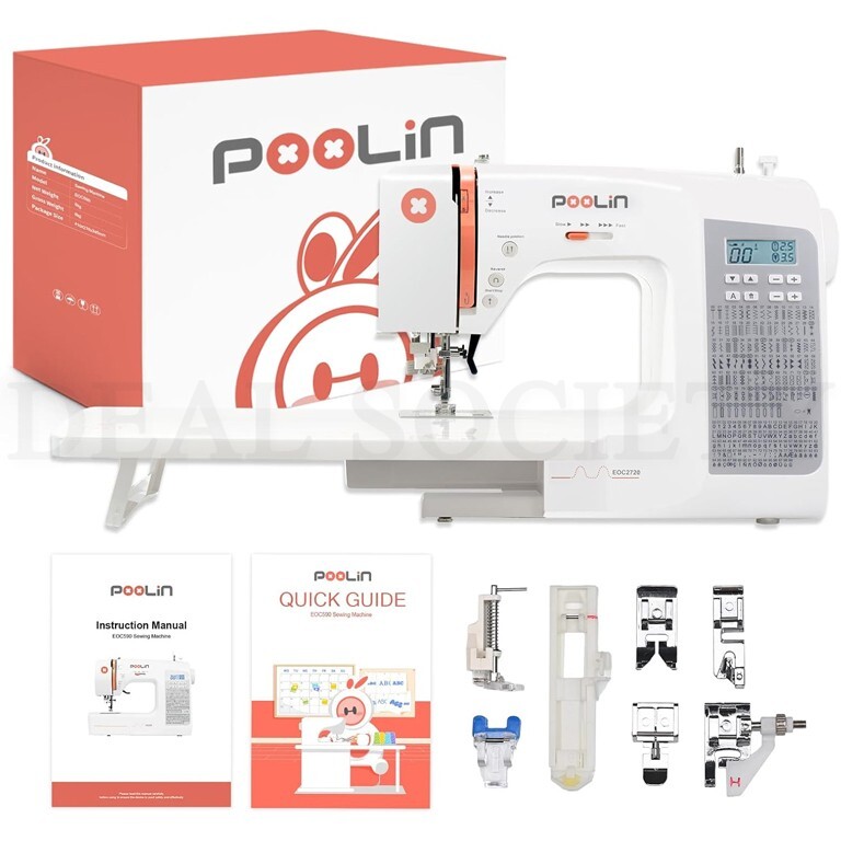 Poolin Computerized Self Threading Sewing Machine EOC2720 - 293 ...