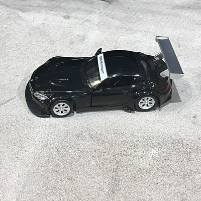 MSZ BMW Z4 GT3 Racing 1:38 Scale Black Pull Roll Back Diecast Vroom ...