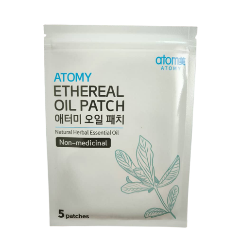 Atomy Ethereal Essential Oil Patch Pain Relief 1 Pack (5 Patches) SHIP ...
