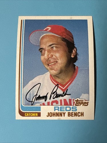 1982 Topps - #400 Johnny Bench ~ NM-MT ~ Vending | eBay