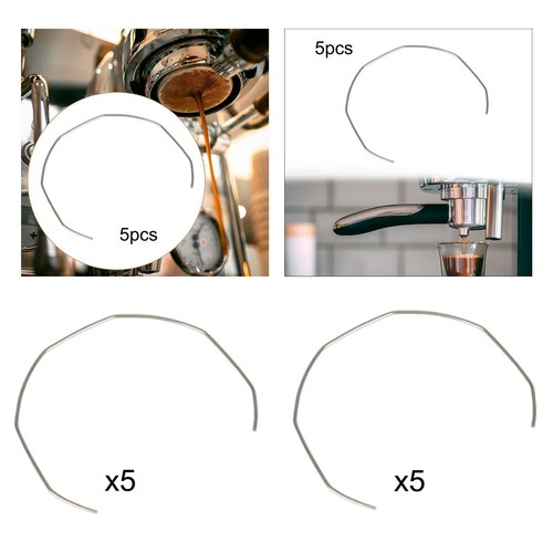 5Pcs Portafilter Basket Spring Clip Wire Espresso Machine Parts ...