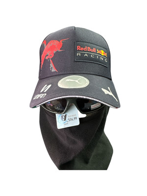 RED BULL Racing Hat Cap F1 Puma #11 Sergio Perez Blue Snapback Banorte ...