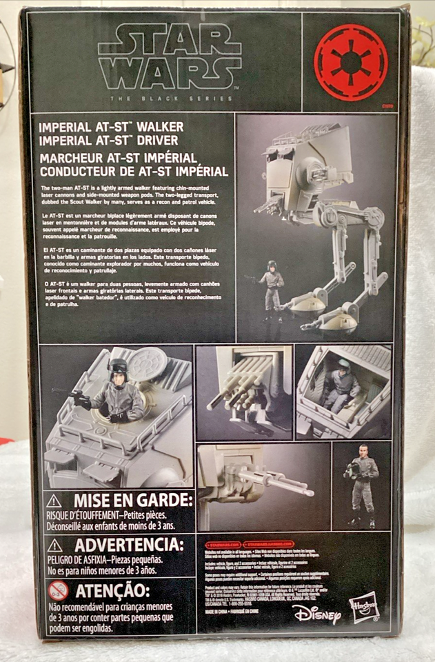Imperial AT-ST Entertainment Earth Star Wars Black Series Imperial ...