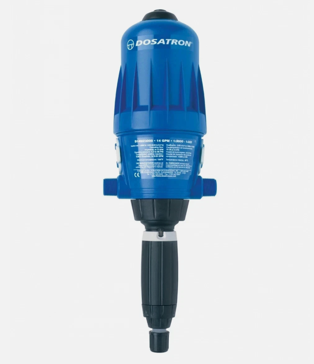 NEW Dosatron D14MZ3000-D Chemical Injector Proportioner 0.2–2% Water ...