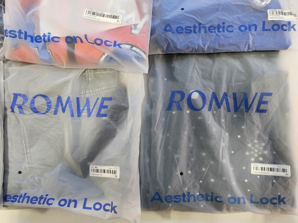 ROMWE Clothing Wholesale Bundle – 12Pc Mixed Women’s Sizes & Styles ...