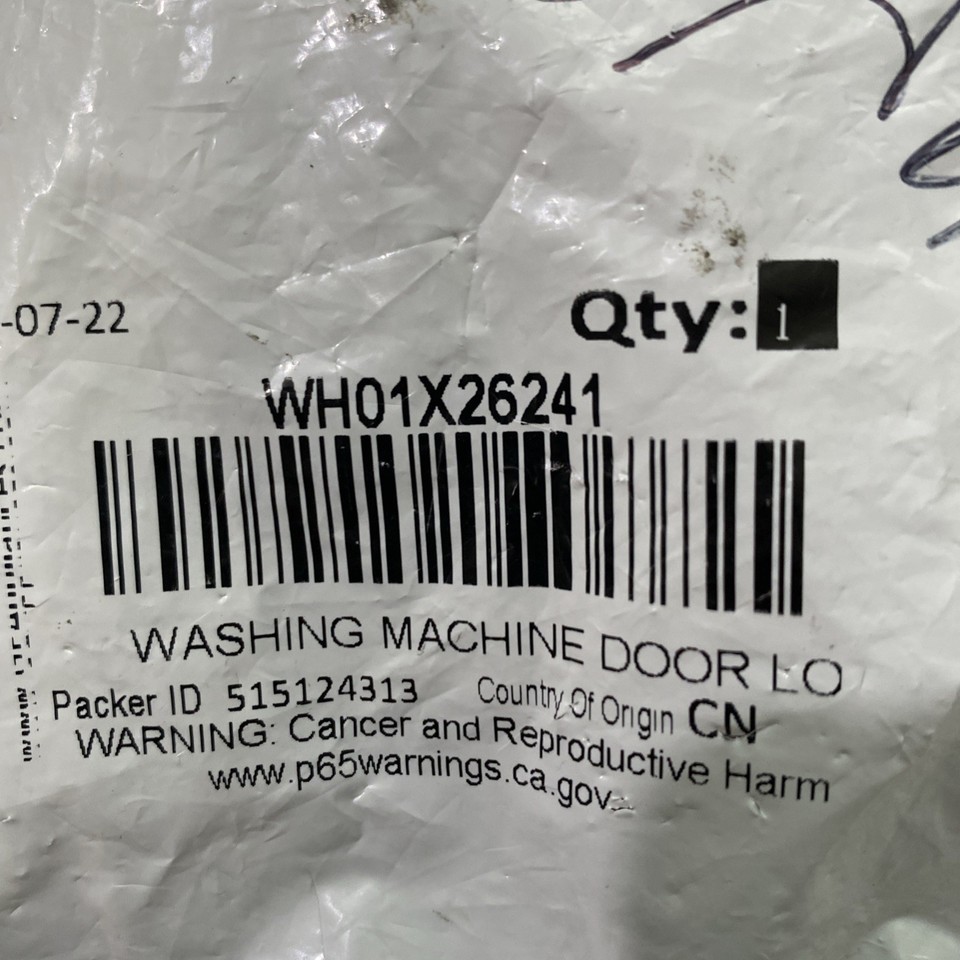 WH01X26241 GE Door Lock OEM WH01X26241 | eBay