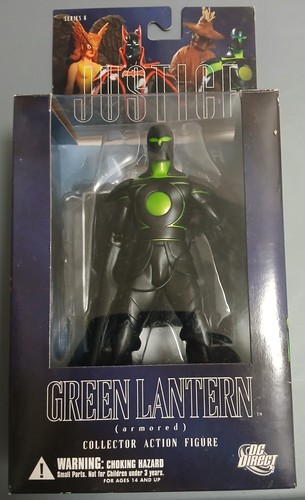 DC Direct Alex Ross Justice League Series 6 Armored Green Lantern ...