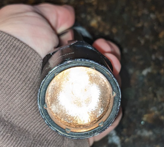 SureFire Black C3 Centurion A14819 Flashlight - Rare Round Bottom - No ...