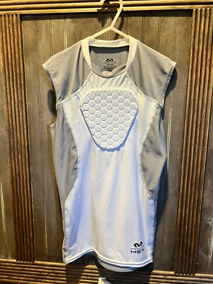 McDavid Boy’s Youth Sz M Hexpad Hex Sternum Shirt Baseball Chest ...