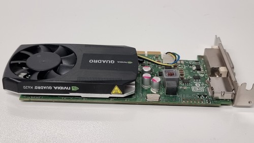 2GB DDR3 NVIDIA QUADRO K620 LOW PROFILE GRAPHICS CARD HP P/N: 764898 ...