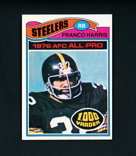 Franco Harris 1977 Topps All-Pro (HOF) Pittsburgh Steelers #300 NM-MT+ ...