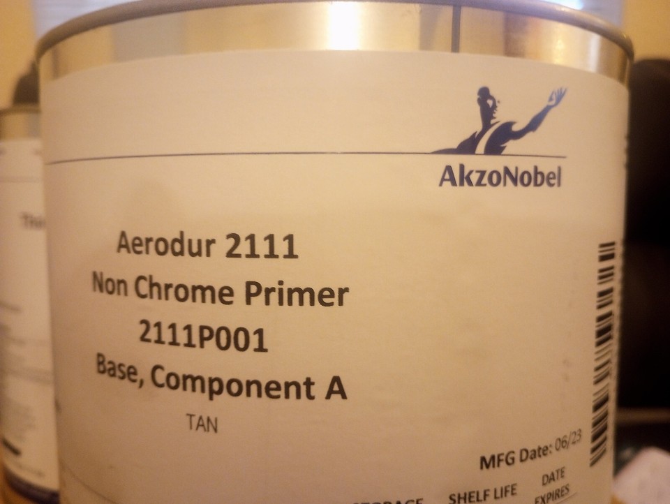 AkzoNobel Aerodur 2111 Akzo Aerospace Non-Chrome Epoxy Primer, 4 Gal ...