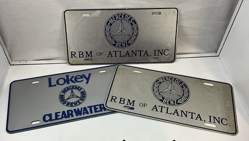 Mercedes Benz License Plates Metal Dealer License Plate Automotive | eBay