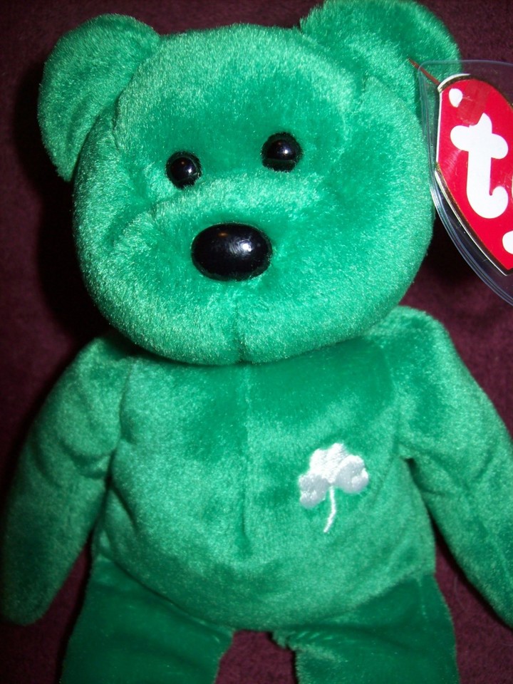 Ty Beanie Babies - ERIN BEAR - 1997 - Excellent Pre-Owned Condition w ...