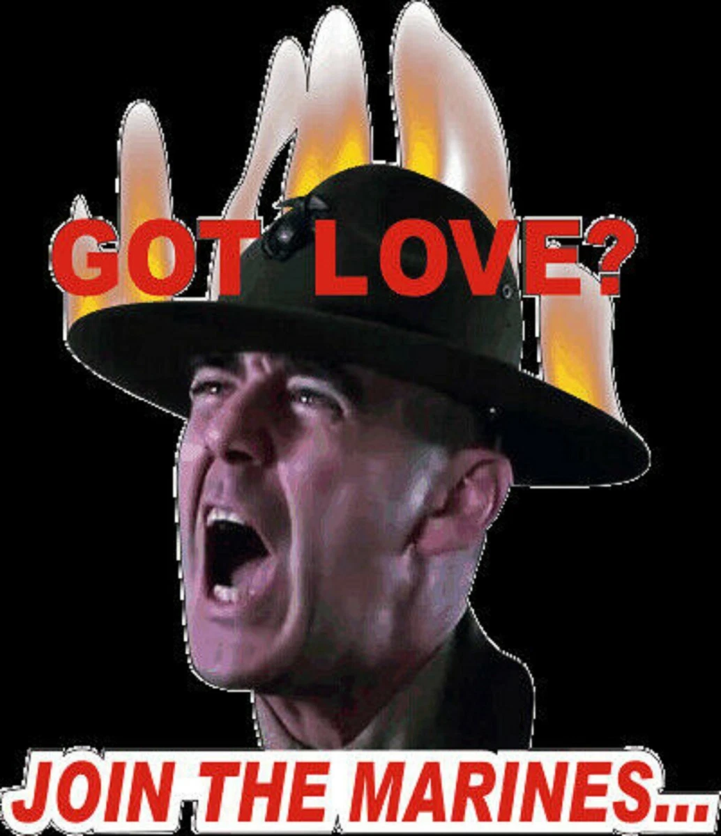 R Lee Ermey Outstanding Meme