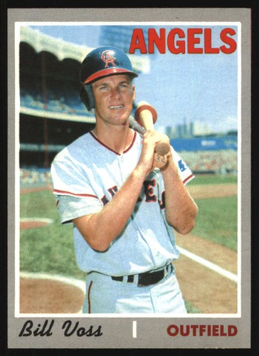 1970 Topps #326 Bill Voss EXMT+ Angels 569640 | eBay