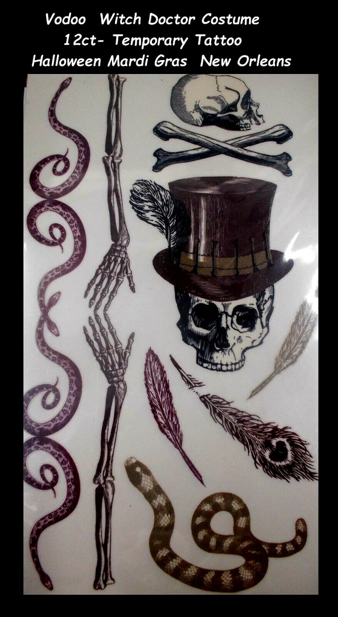 Voodoo Witch Doctor Tattoo