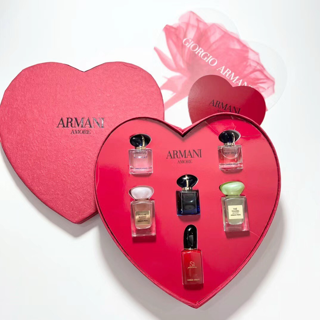 ARMANI beauty 6Pcs 7ml Parfum Set Miniature Fragrance Gift Set (Limited ...