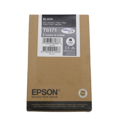 Original Epson Ink Cartridge T6171 for Business Inkjet B Stylus Office ...