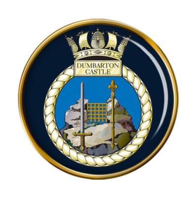 HMS Dumbarton Castle, Royal Navy Pin Badge | eBay UK