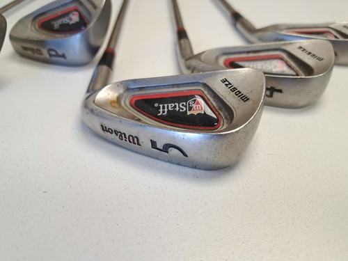 Wilson Staff RM MIDSIZE FORGED Irons 3-PW-FIRESTICK 2.8 Steel, Stiff-Excellent! | eBay