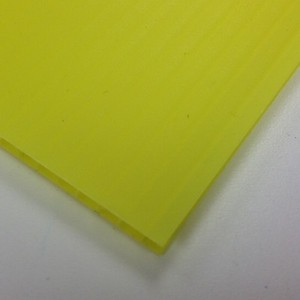 4mm Yellow Correx Fluted Corrugated Plastic Sheet 9 SIZES TO CHOOSE | eBay