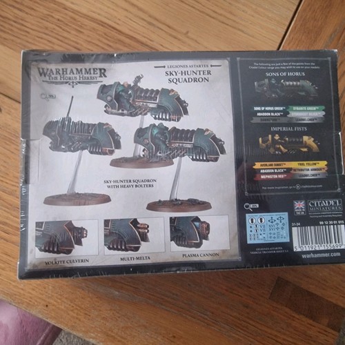 Warhammer 30k Horus Heresy Legiones Astartes Sky-Hunter Jetbike ...