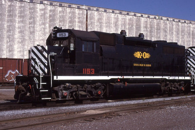 Kansas & Oklahoma GP38M # 1153 @ Wichita, KS 9/02/2001 | eBay