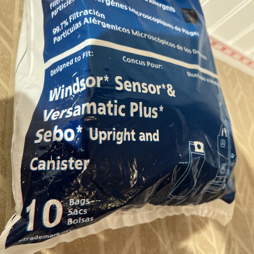 Windsor Sensor Versamatic Plus Debo Upright And Canister Micro ...