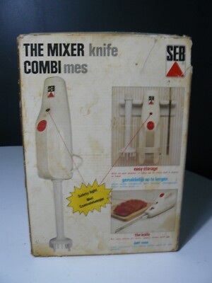 MIXER COMBINE COUTEAU ELECTRIQUE SEB BON ETAT | eBay
