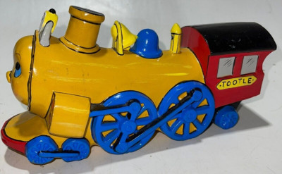 Very Rare Tootle The Train Ceramic Figurine From Little Golden Book ...
