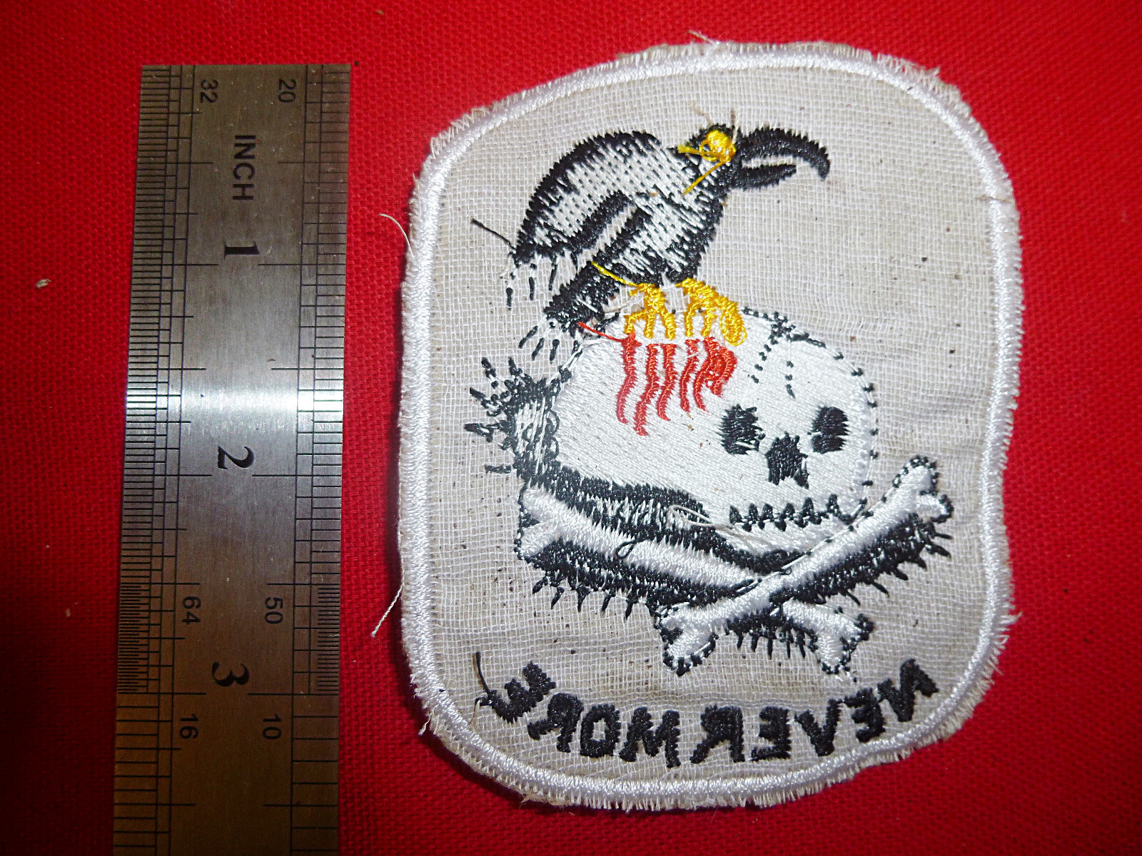 NEVERMORE - THE RAVEN - Patch - USAF 56th SPECIAL OPS - Vietnam War - M ...