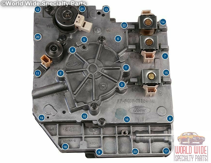 Ford AX4N Valve Body 1994-1997 RF F4 Casting# (Lifetime Warranty ...