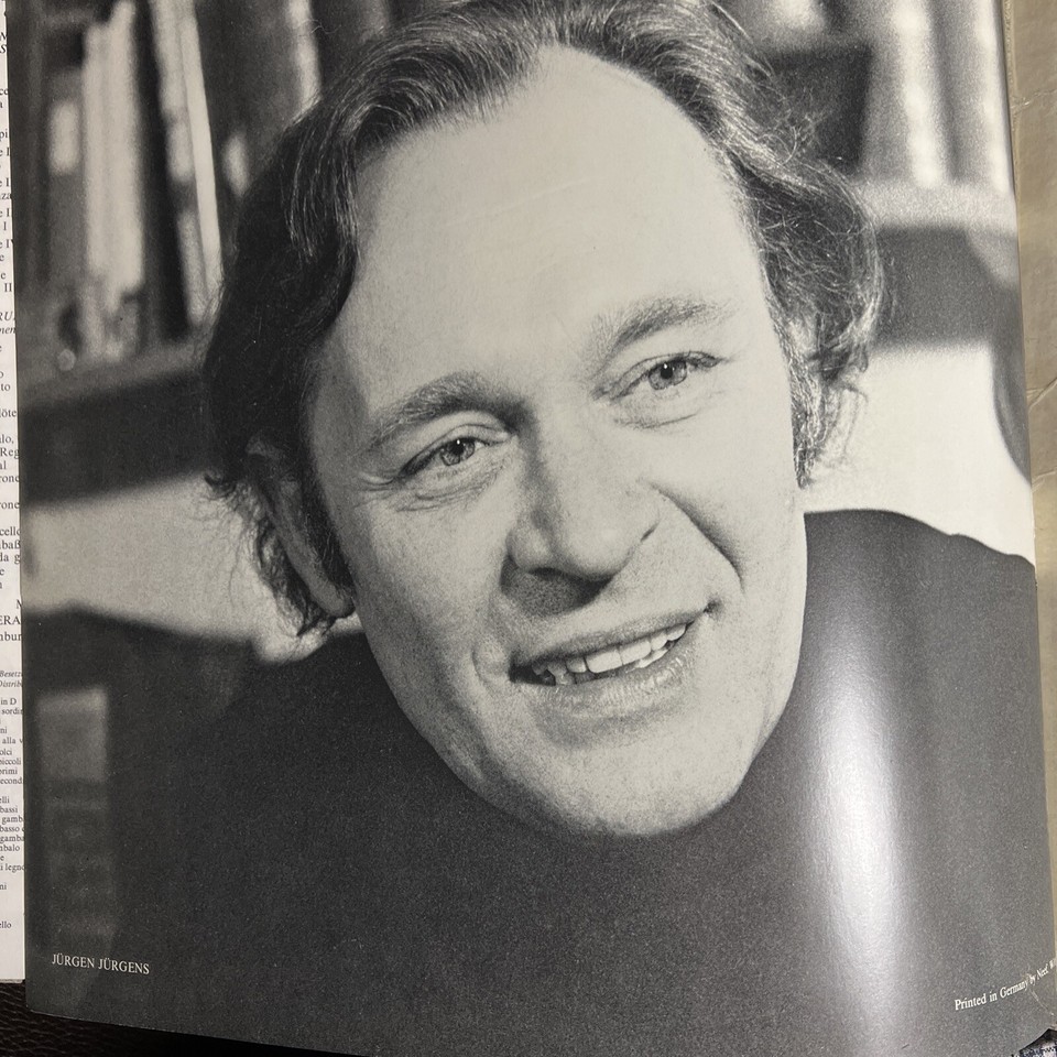 Monteverdi - L´Orfeo - 3NM LPs • JÜRGENS ROGERS FIRST PRESS Vinyl Box ...