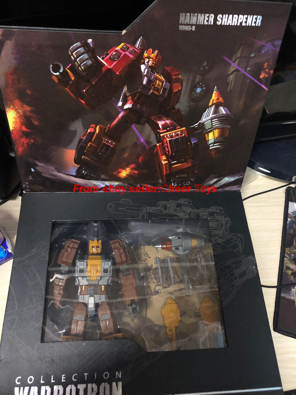 Combiner Computron Warbotron Transformers WB-03 WB03 Oversized in stock ...