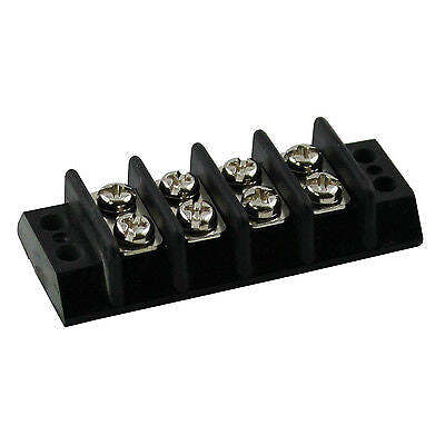 SUNS TU104 UL Rated 15A/300V Terminal Block 4 Position 22-14 AWG ...