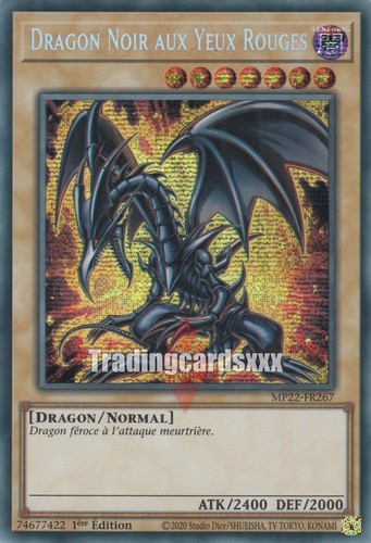 Yu-Gi-Oh! Black Dragon with Red Eyes: PSE MP22-FR267 | eBay