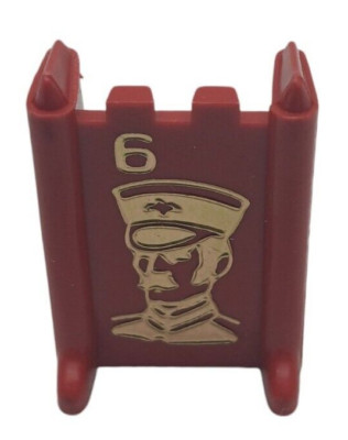 Stratego 1975 - 1977 Replacement Piece [#6 LIEUTENANT / RED] | eBay