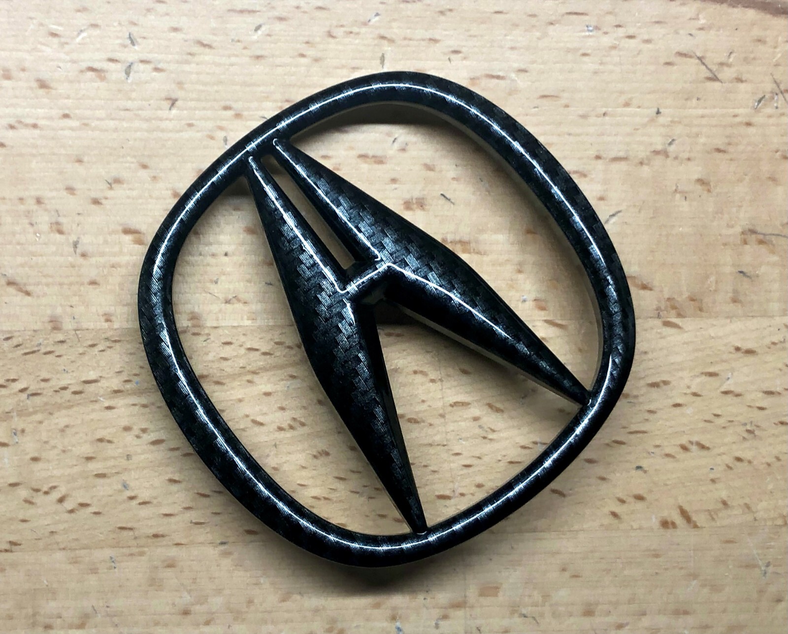 Black Acura Logo