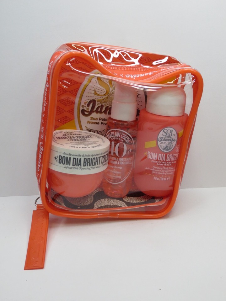 SOL DE JAINEIRO BOM DIA BRIGHT JET 3PC SET: BODY WASH, BODY CREAM ...