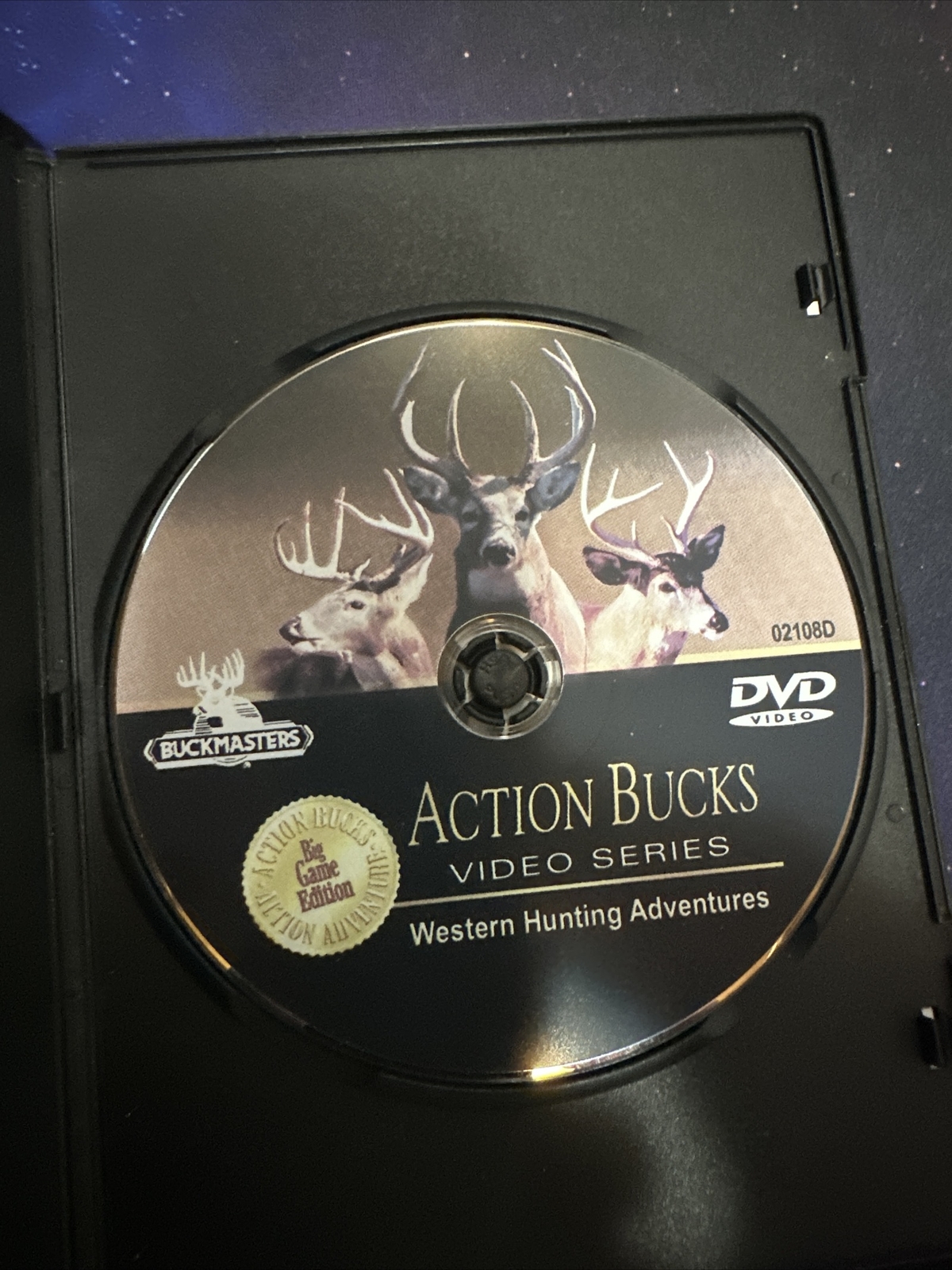 BUCKMASTERS ACTION BUCKS Western Hunting Adventure DVD Big Game Edition ...