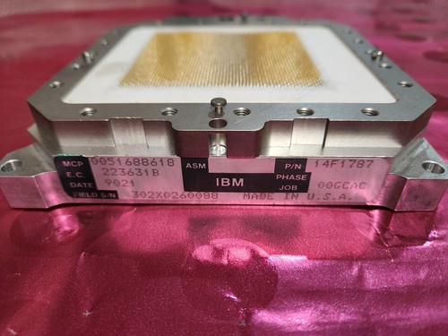 Vintage IBM 3090 Mainframe/Supercomputer Museum TCM/MCM CPU/Processor ...