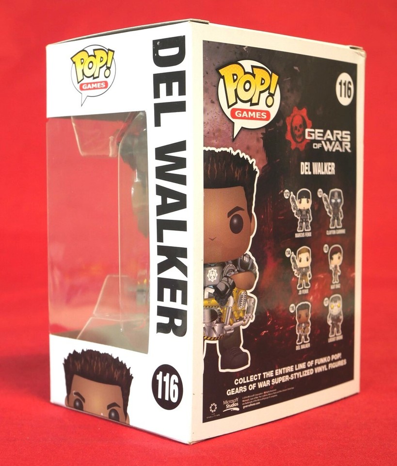 Gears of War Funko Pop Del Walker #116 Vinyl Bobble-Head MIB | eBay