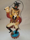 Pier 1 Halloween Enchanted Circus Ringmaster Lion Tamer Metal Sculpture ...